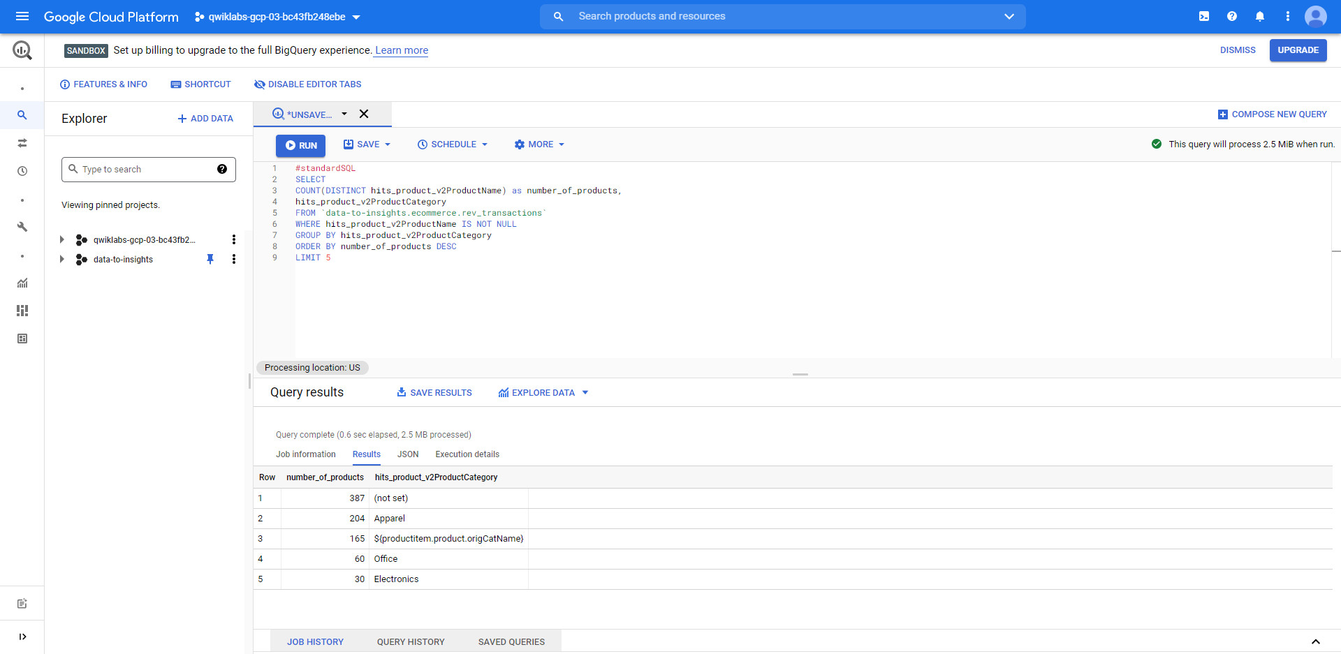 Gsp408 Troubleshooting Common Sql Errors With Bigquery