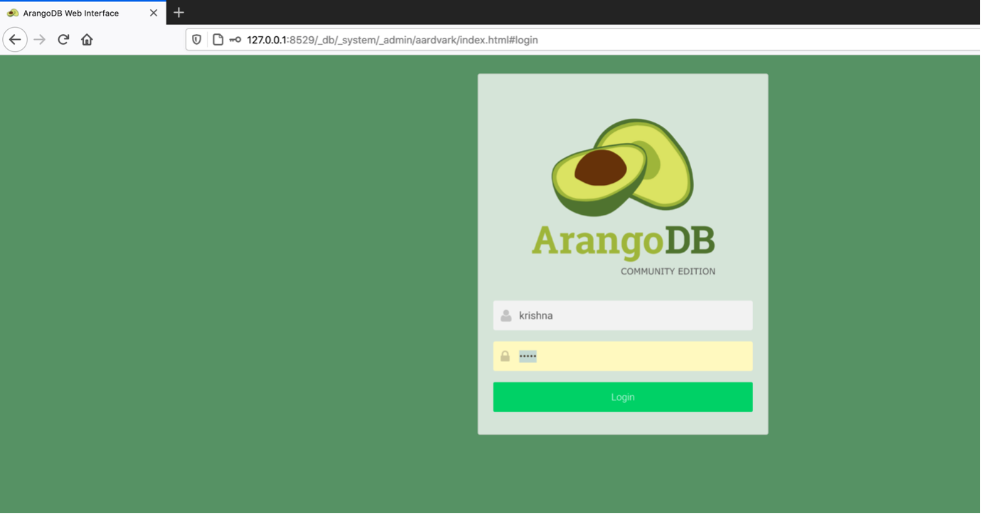 Programming for beginners: ArangoDB: Setup the database to experiment