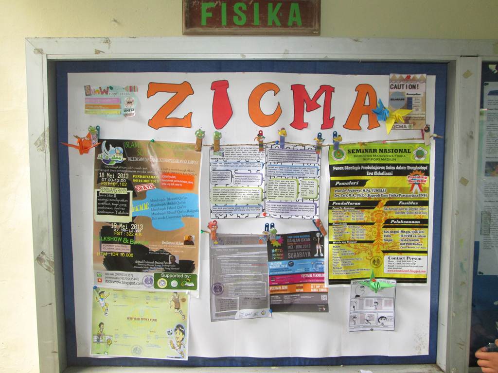 ZICMA (Physics Wall Magazine) | Hima Fisika Unesa