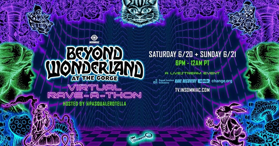 Live Stream Online: WATCH Beyond Wonderland at the Gorge: Virtual Rave ...