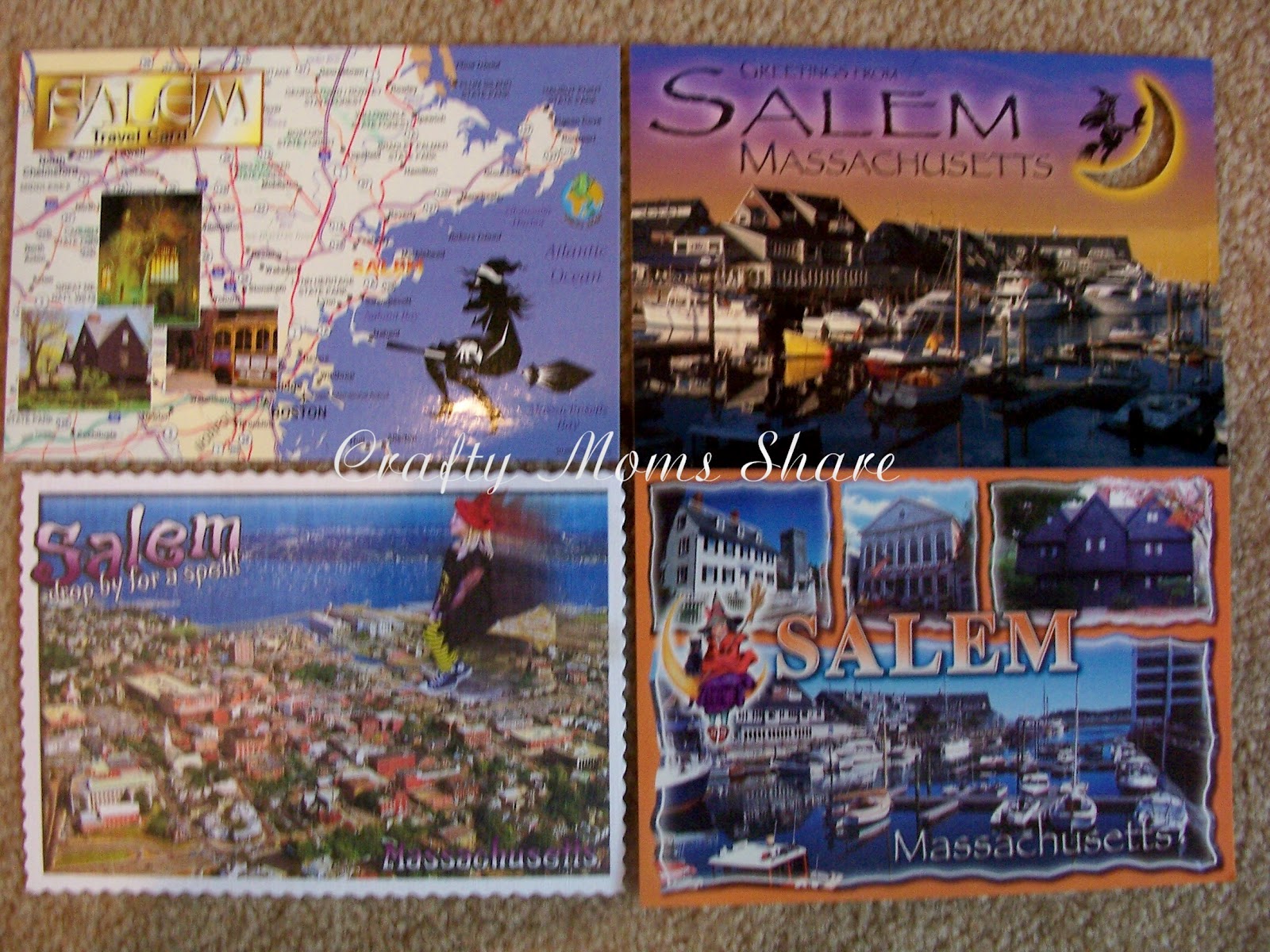 Crafty Moms Share: Happy Family Times #19--A Trip to Witch City (Salem, MA)