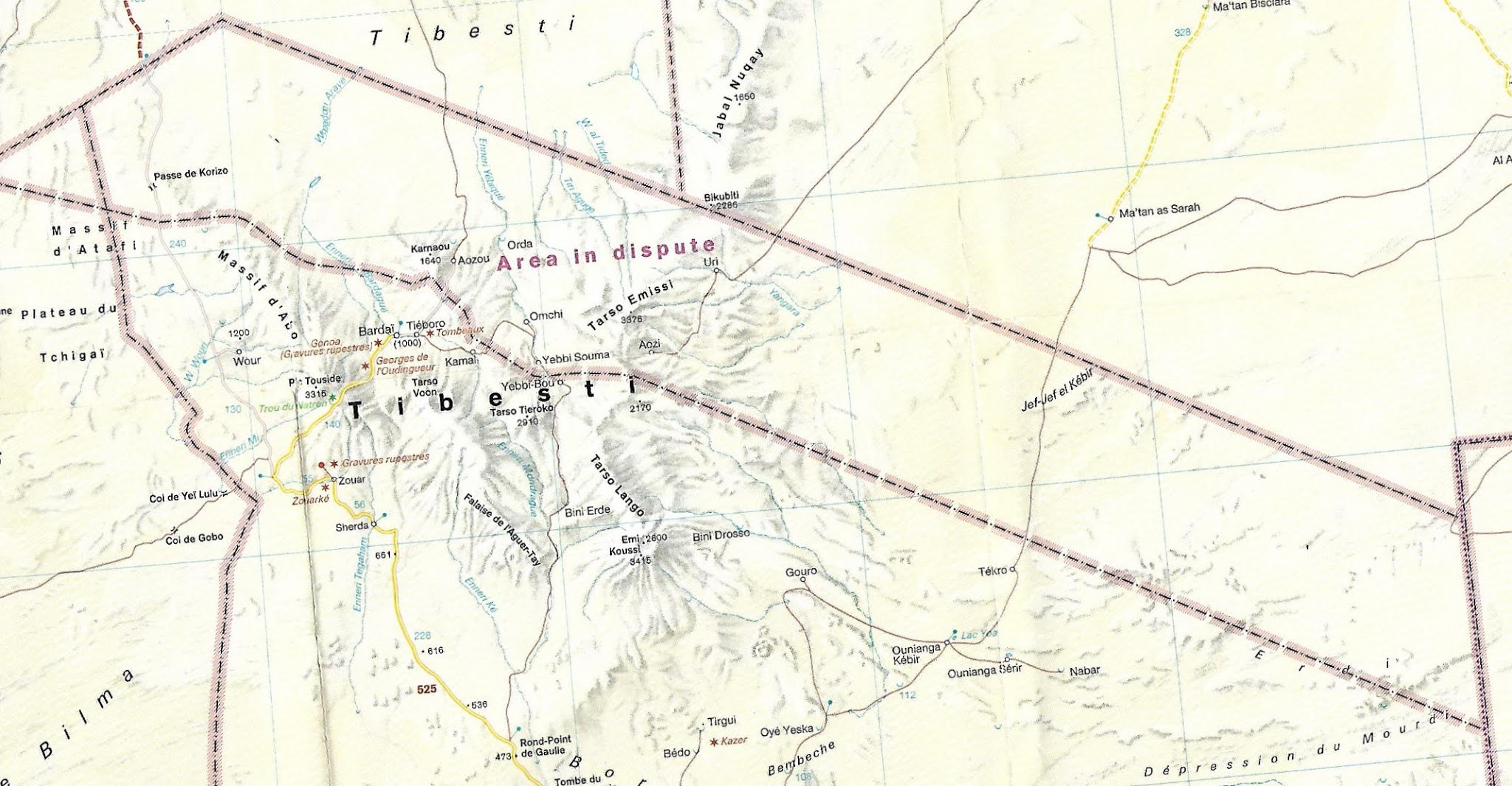 Wojtek z Roztoki. : Strefa Aouzou