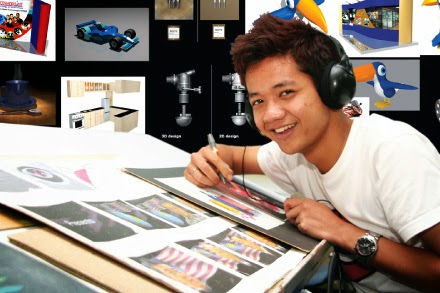 diploma reka bentuk grafik - Max Allan