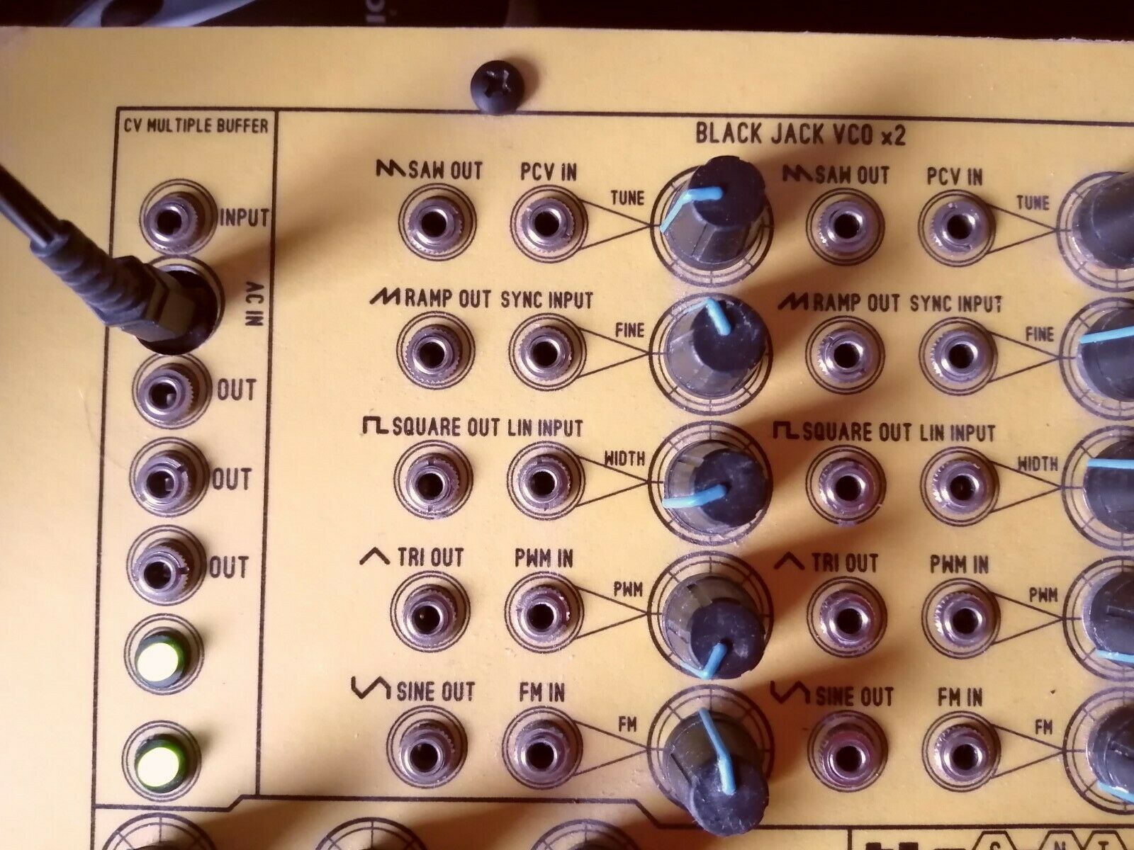 MATRIXSYNTH: Blue Lantern SynthX Semi-modular Synth