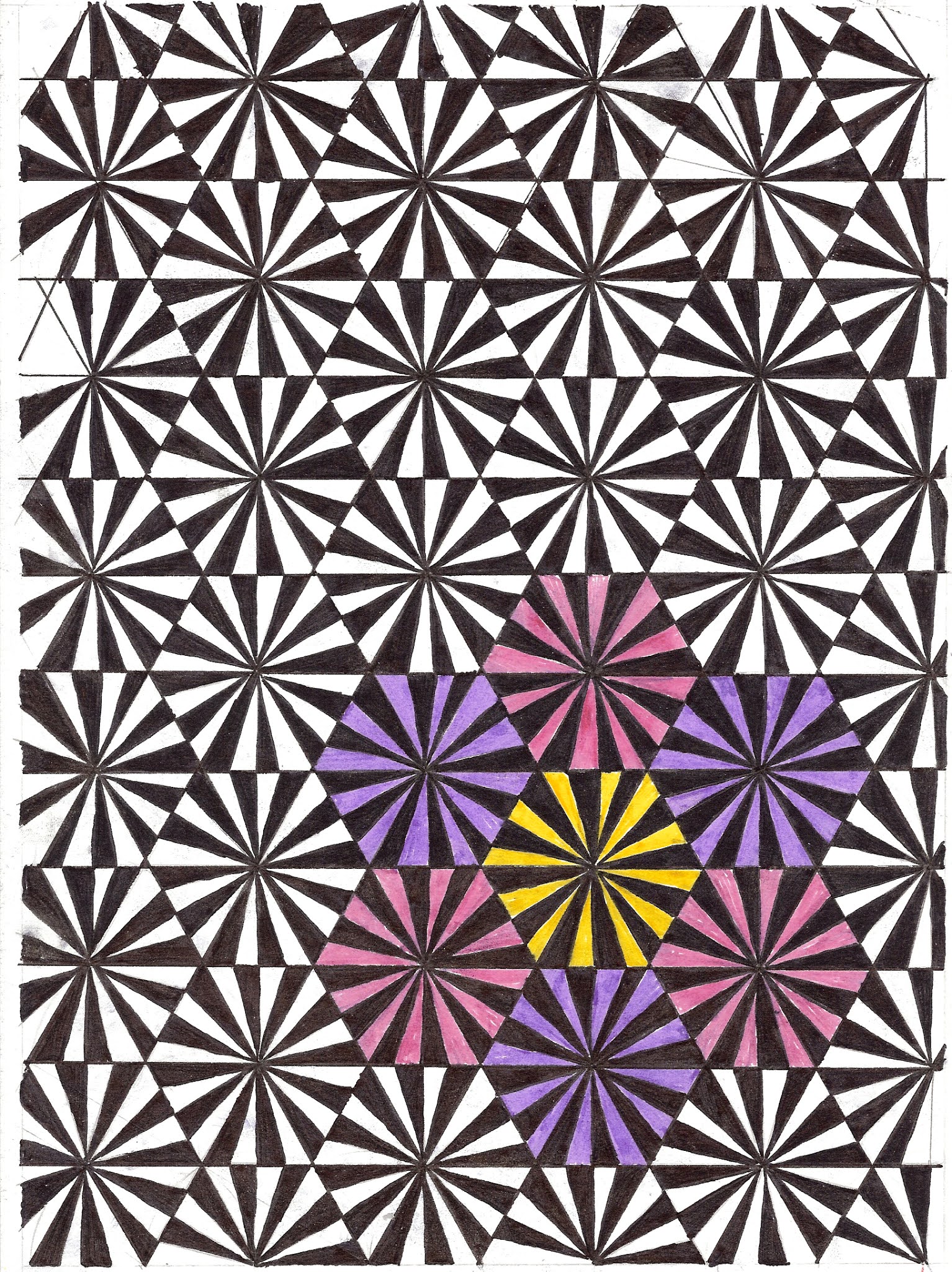 TRIÁNGULO. MÓDULO. RED ISOMÉTRICA 1 | .imagenesola imagen y la ...