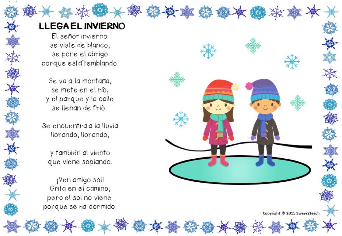 Aprendiendo con Mae: INVIERNO