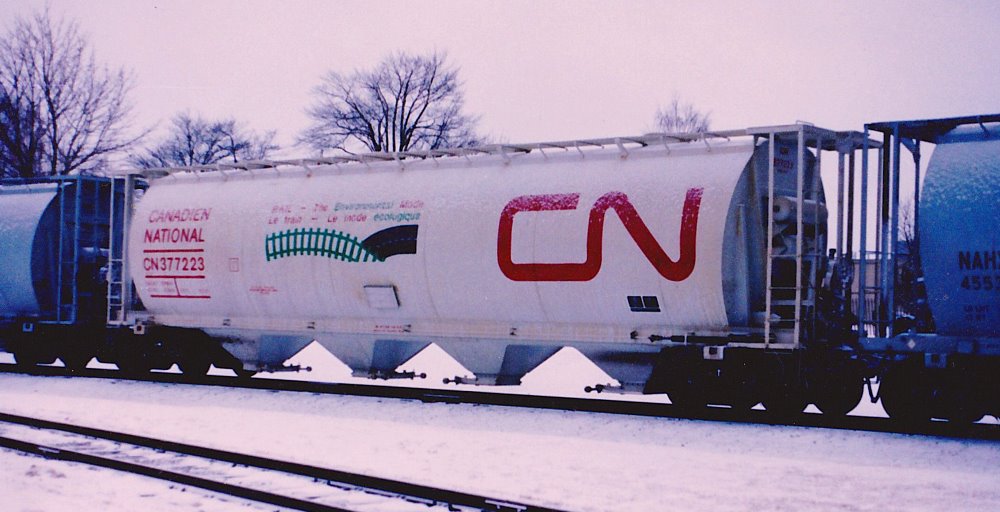 Trackside Treasure: CN's Environmental Mode Logo