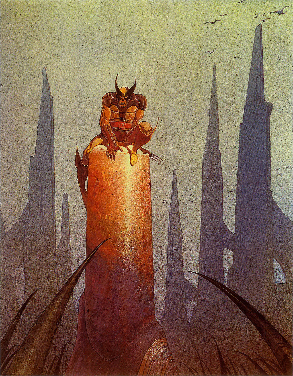 Eguren Zone: a Way of Life: Moebius, Marvel, DC y los Superheroes.