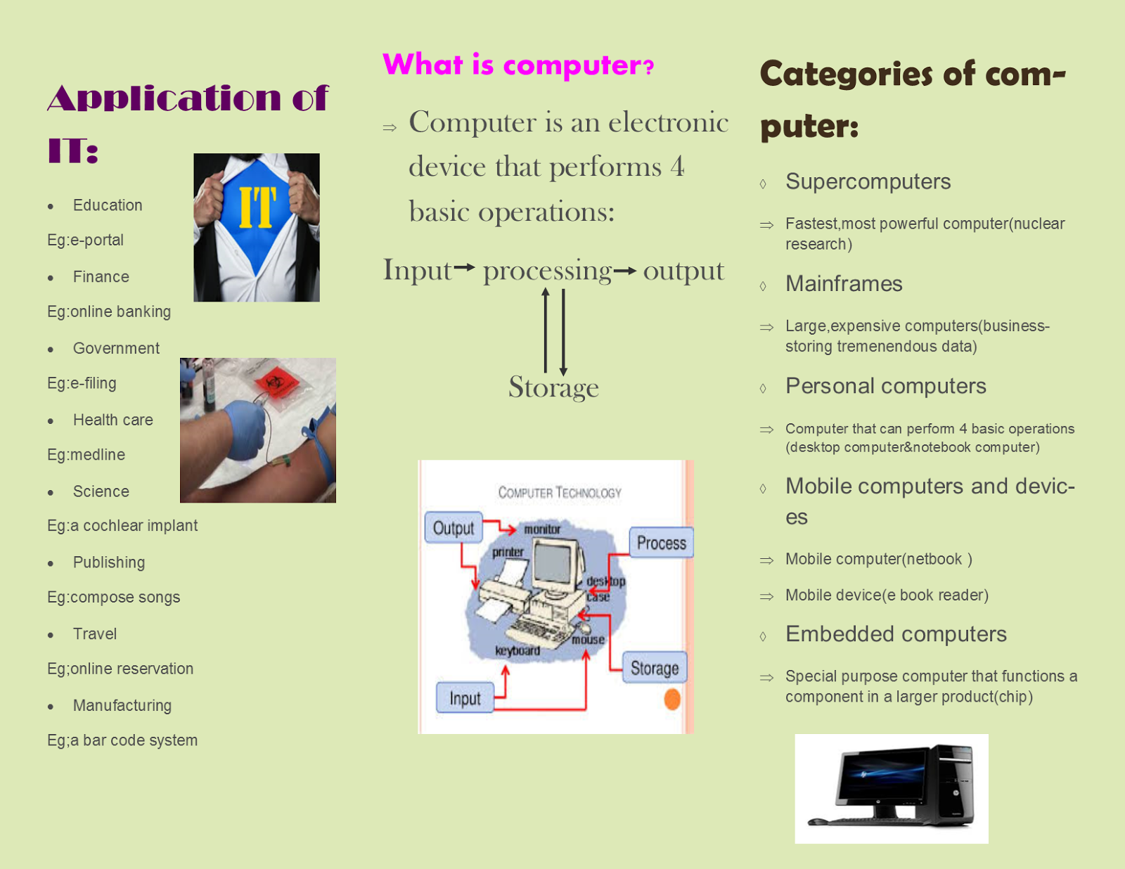 NEW WORLD: science computer