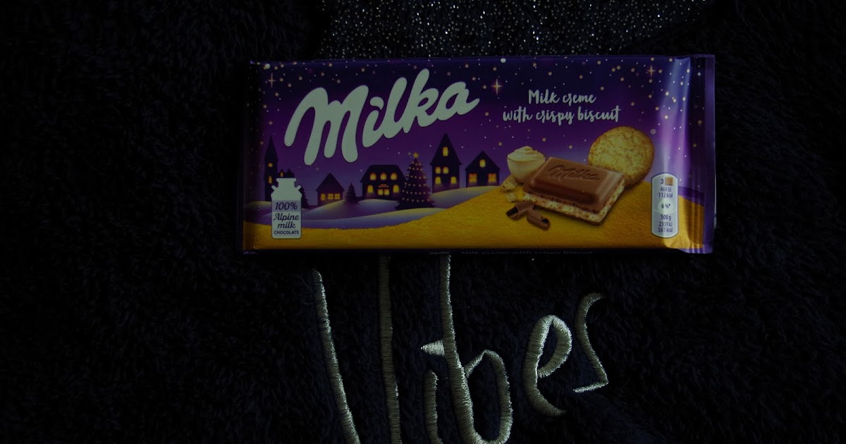 Milka milk creme with crispy biscuits - Pieces of me