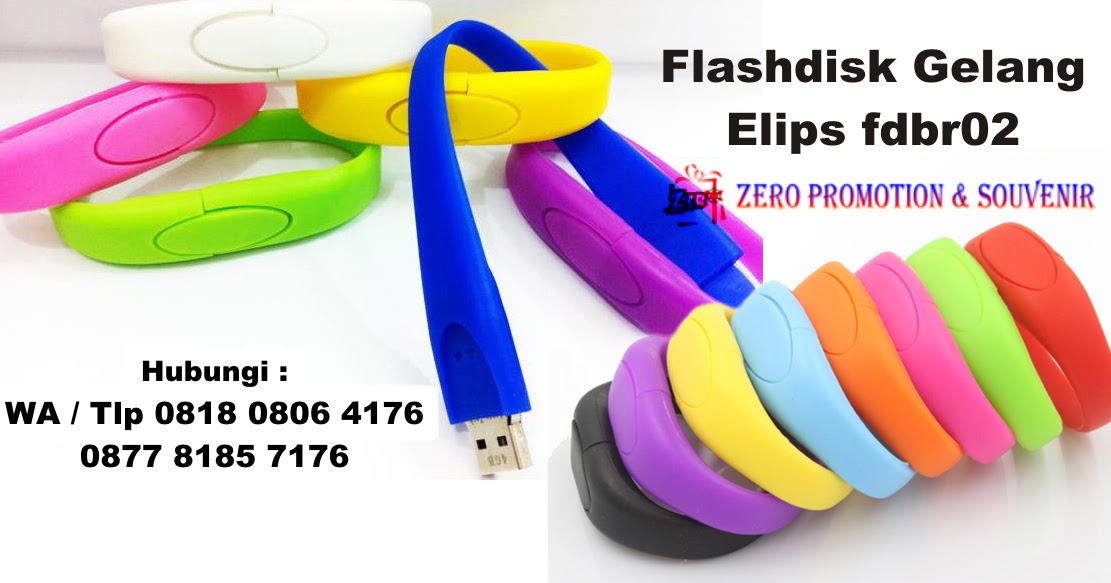 Jual Flashdisk Gelang Elips – USB Gelang Elips fdbr02 | zeropromosi ...