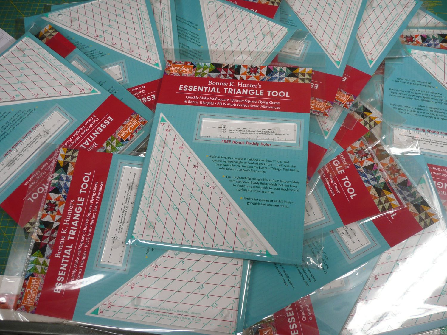 Birgit's Quilt-Blog: Die Lineale sind da!