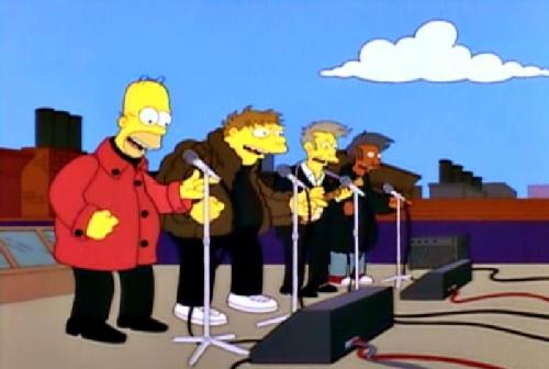 NECESITO UN ROCK AND ROLL: Rockin’ With The Simpsons