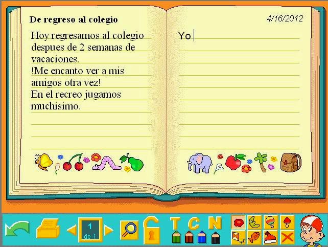 SOMOS PRIMARIA: ESCRIBIR UN DIARIO_TEMA 1 DE LENGUA