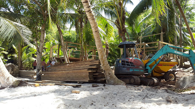 Seychelles Voice: ANSE CACHEE BEING RAPED; ENVIRONMENTAL DISASTER IN ...