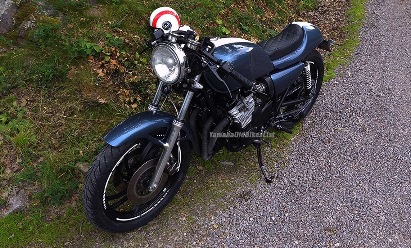 Cafe Racer Project 1982 Yamaha XJ550 Based - Yamaha Old Bikes List