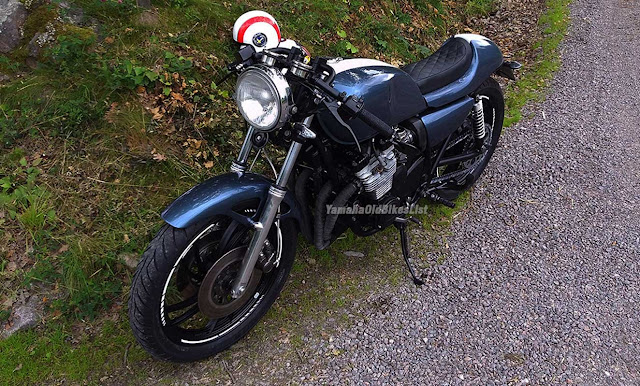 Cafe Racer Project 1982 Yamaha XJ550 Based - Yamaha Old Bikes List