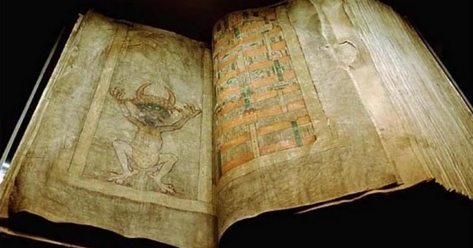 Codex Gigas Manuskrip Abad Pertengahan Terbesar ( Kitab Setan ...