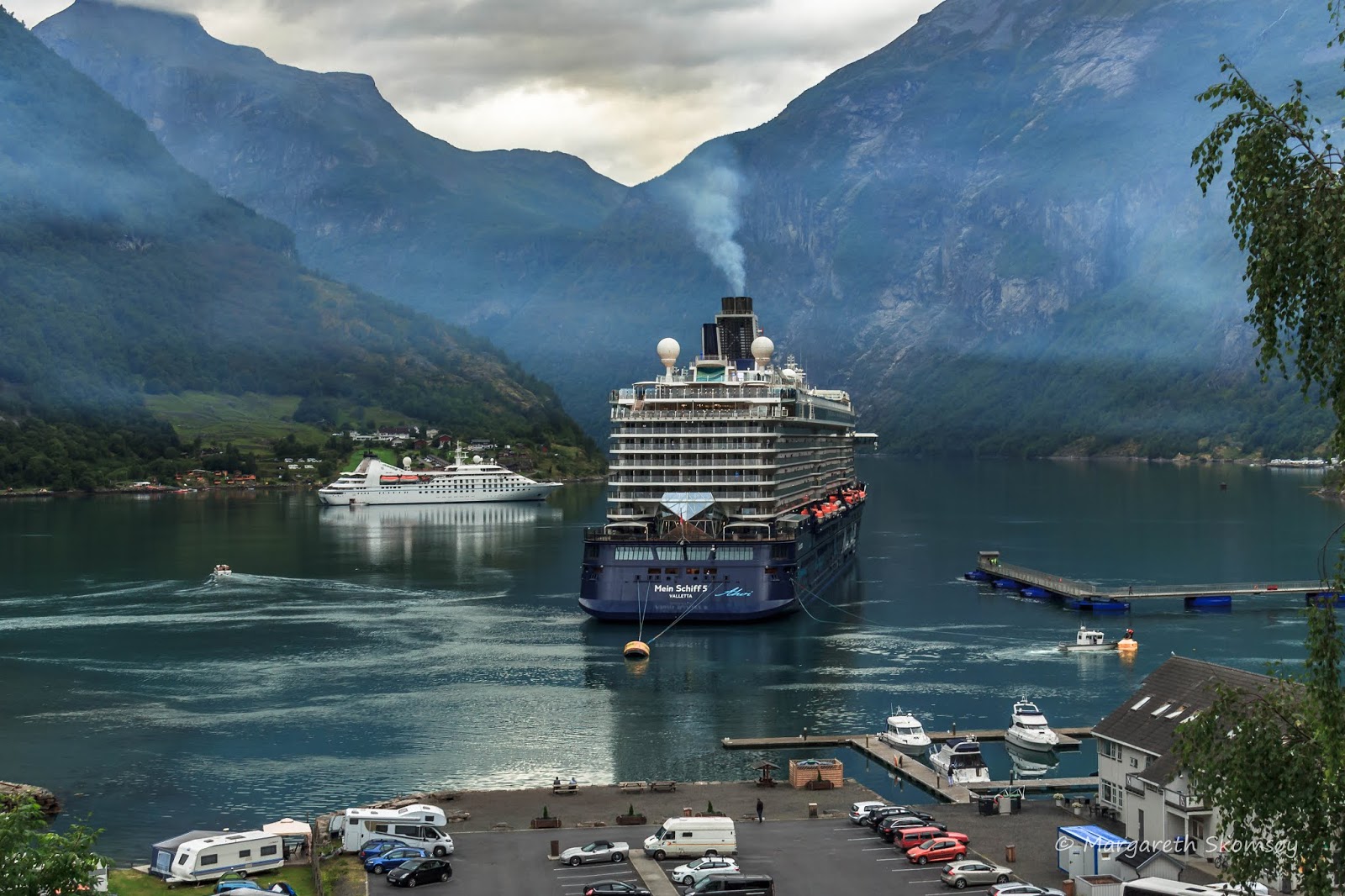 Mine dager i bilder: Geiranger - ved sentrum