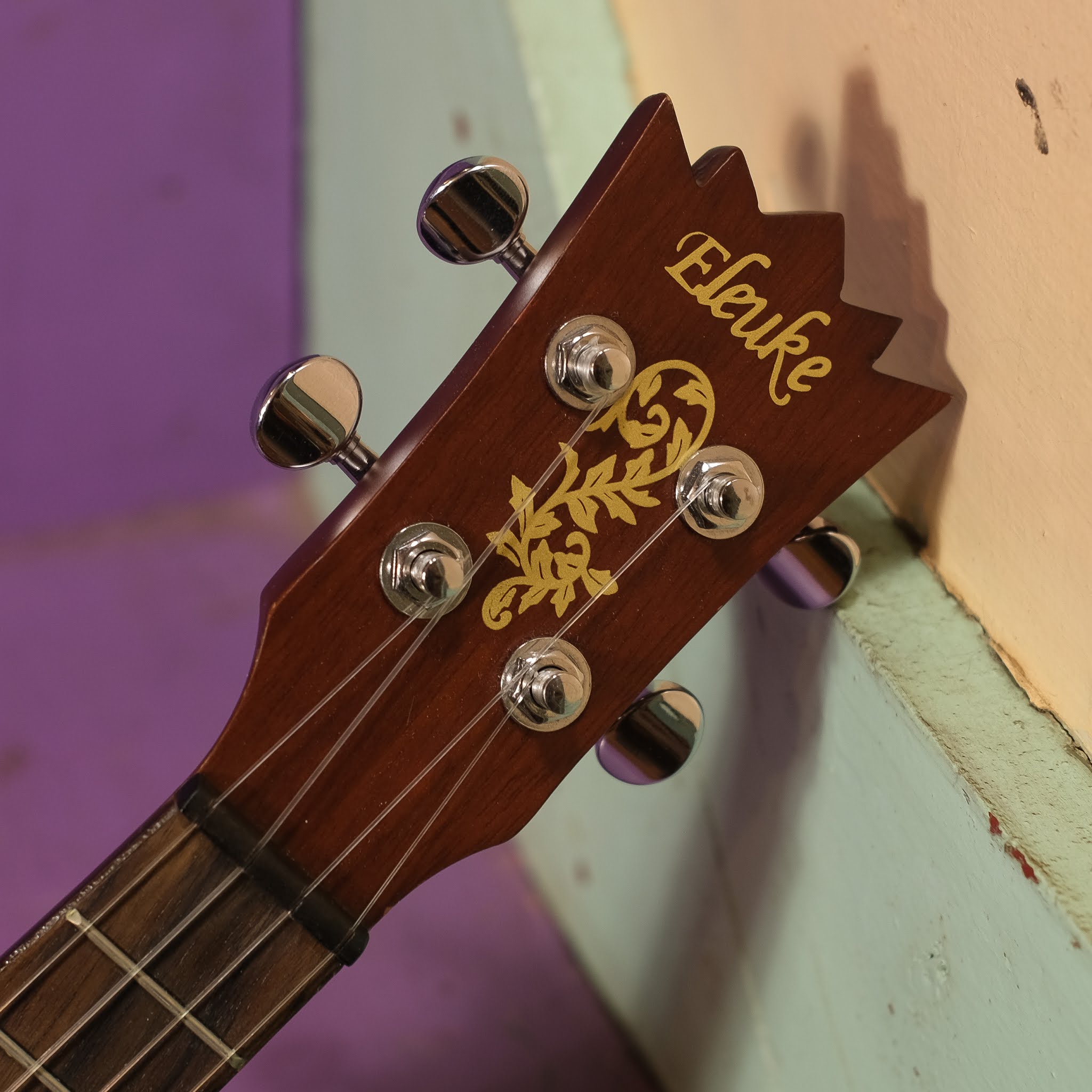 2010s Eleuke MP3 Electric Pineapple Concert Ukulele