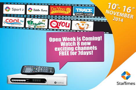 Startimes unveils eight amazing new channels