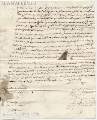 Ginn family of Hertfordshire: William Ginn of Braughing d. 1709