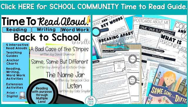 Interactive Read Alouds - One Book, Many Ways - Think Grow Giggle