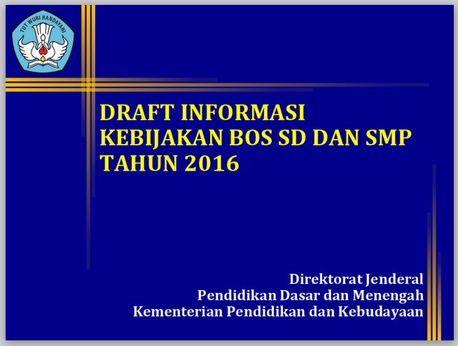 5 Sanksi Penyalahgunaan Dana BOS Sekolah Sesuai Juknis BOS 2016 - Info ...