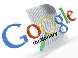 On-screen dictionary for Google chrome