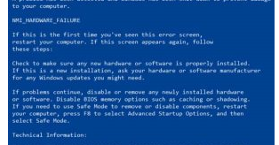 How to Fix BSOD Error NMI_HARDWARE_FAILURE (Error Code 0x00000080 ...