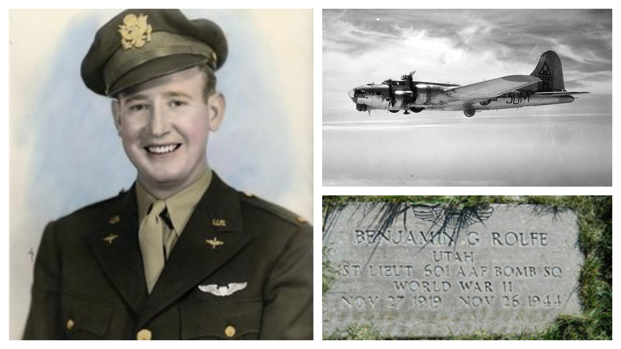 WW2 Fallen 100: WW2 Fallen - B-17 pilot Benjamin Rolfe