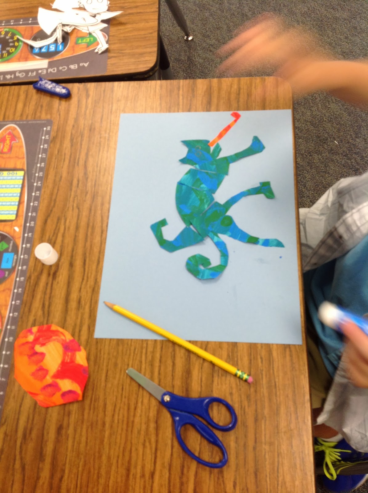 Teacher and a Mom: Eric Carle Inspired Art