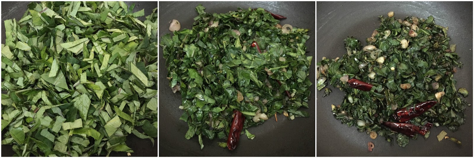 Indulge...: Chembila Thoran | Chembin Ila Upperi | Colocassia Leaves ...