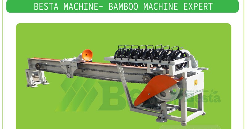 BAMBOO PROCESSING MACHINE: Bamboo Splitting Machine