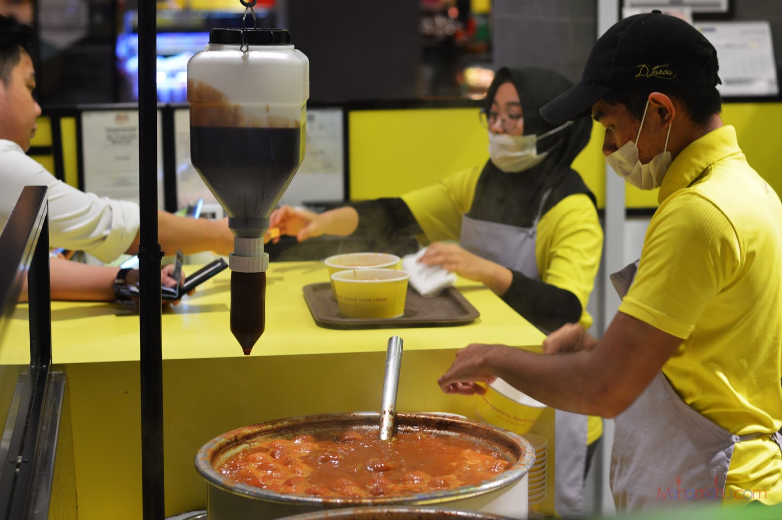 Mencari Asam Laksa Yang Terbaik Hanya Di D'Laksa | Blog Makan Mahamahu