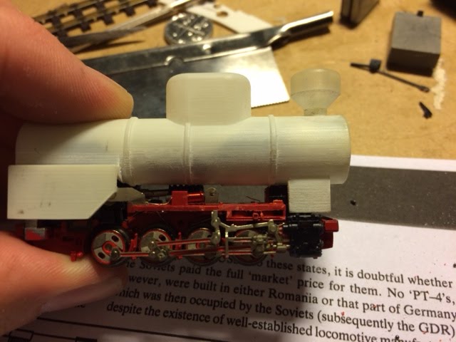 C2 in 009: chassis and boiler...