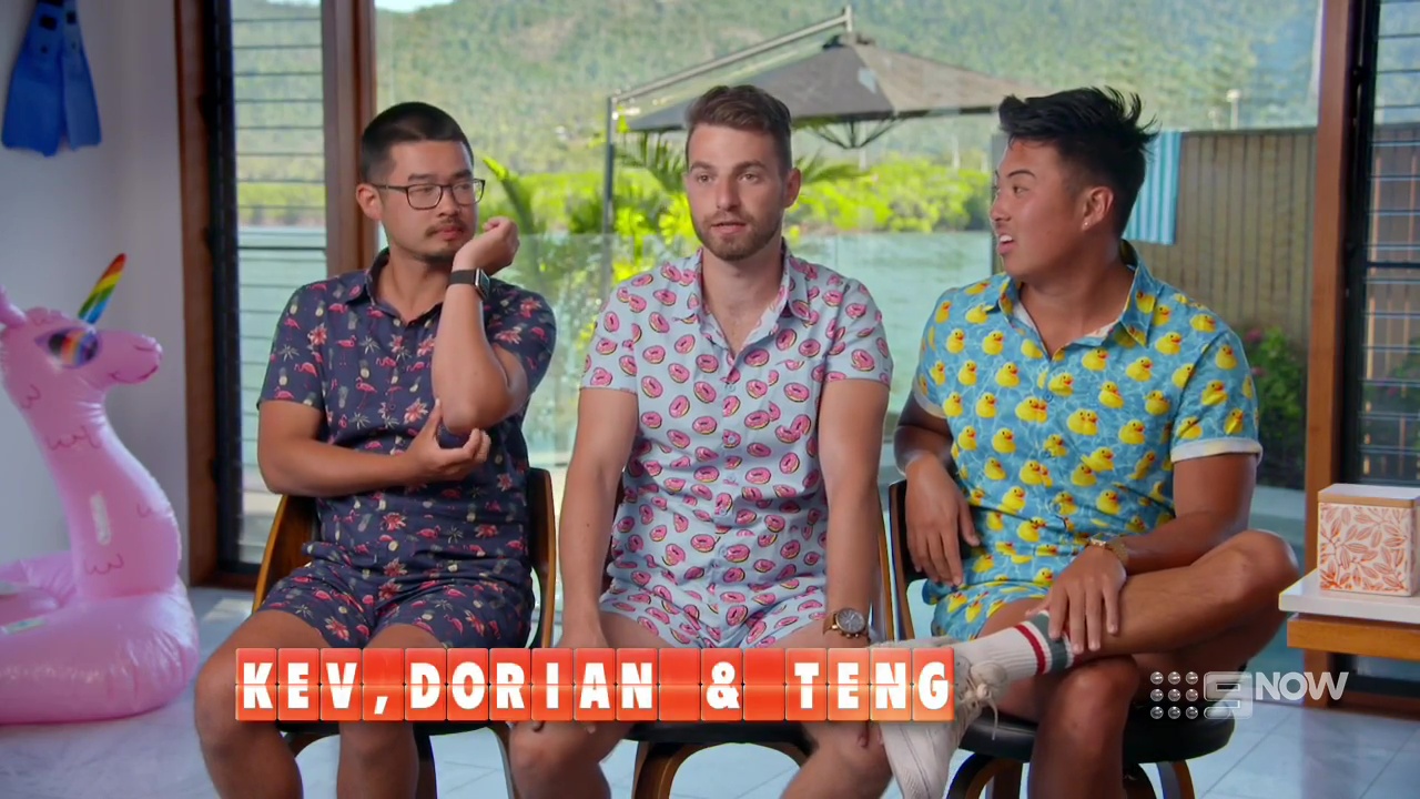 ausCAPS: Kev, Dorian & Teng nude in Travel Guides 4-03 "Whitsundays"