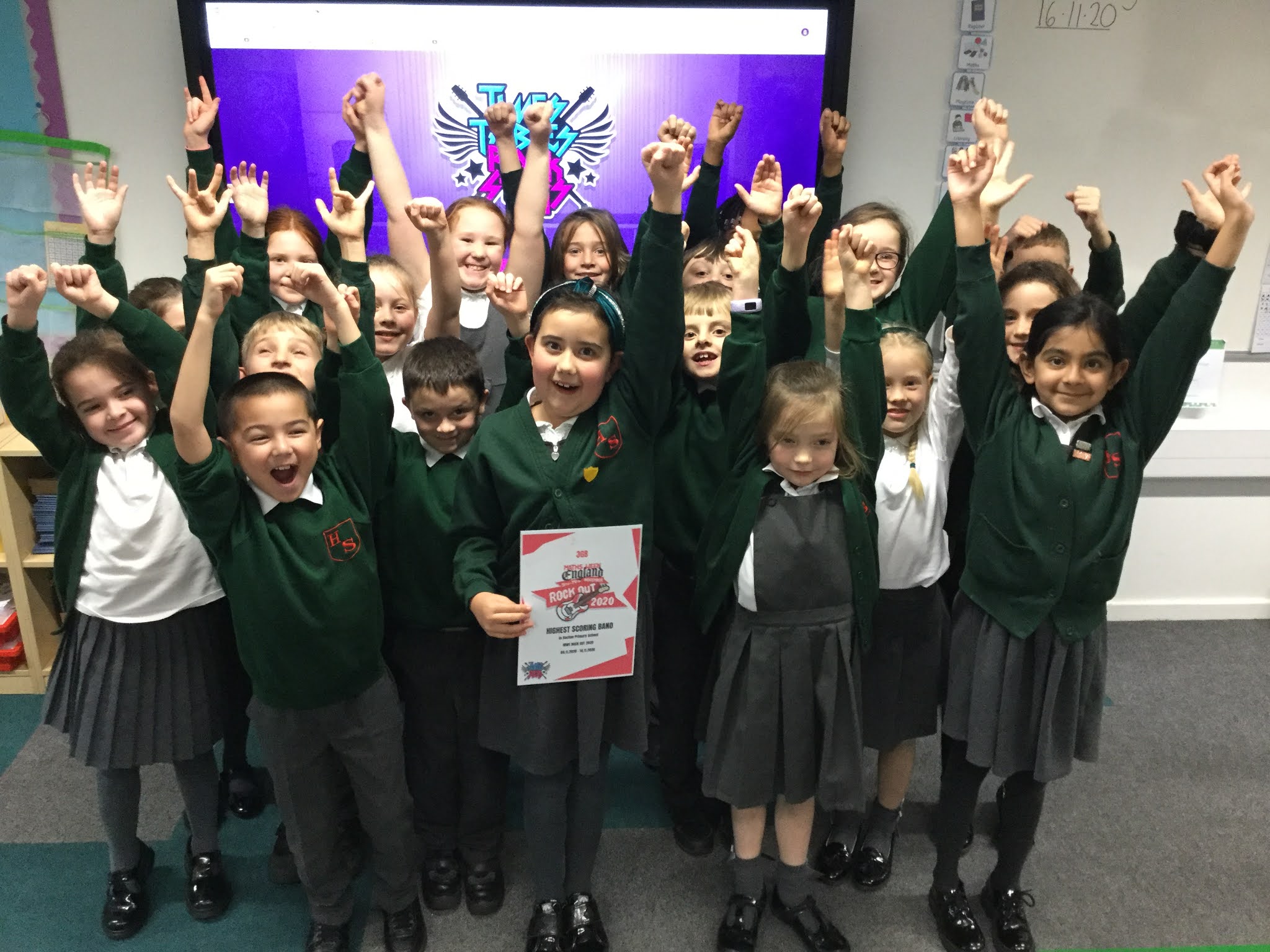 TTRS: Maths Week Rock Out Competition Results ~ Hacton News