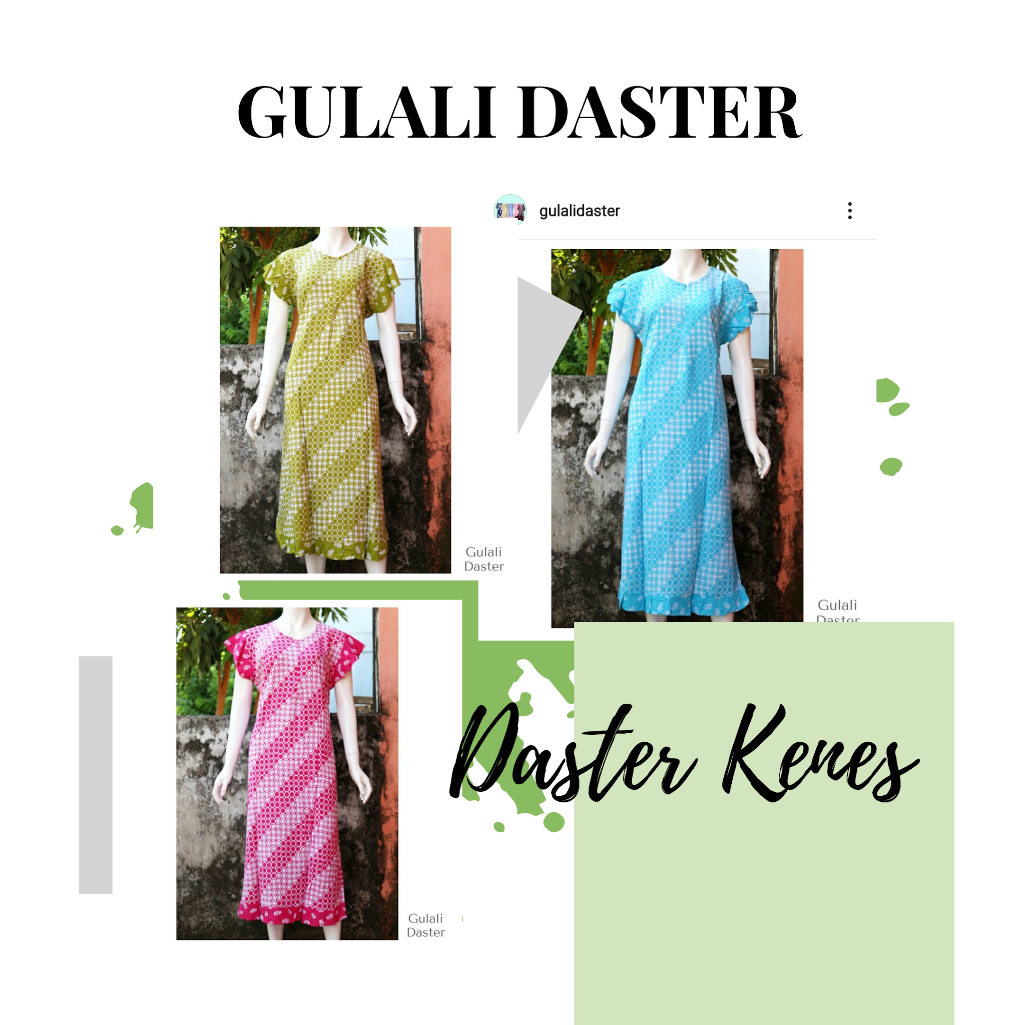 HM Zwan: 5 Rekomendasi Daster Kekinian yang Bisa Kamu Beli di Gulali Daster