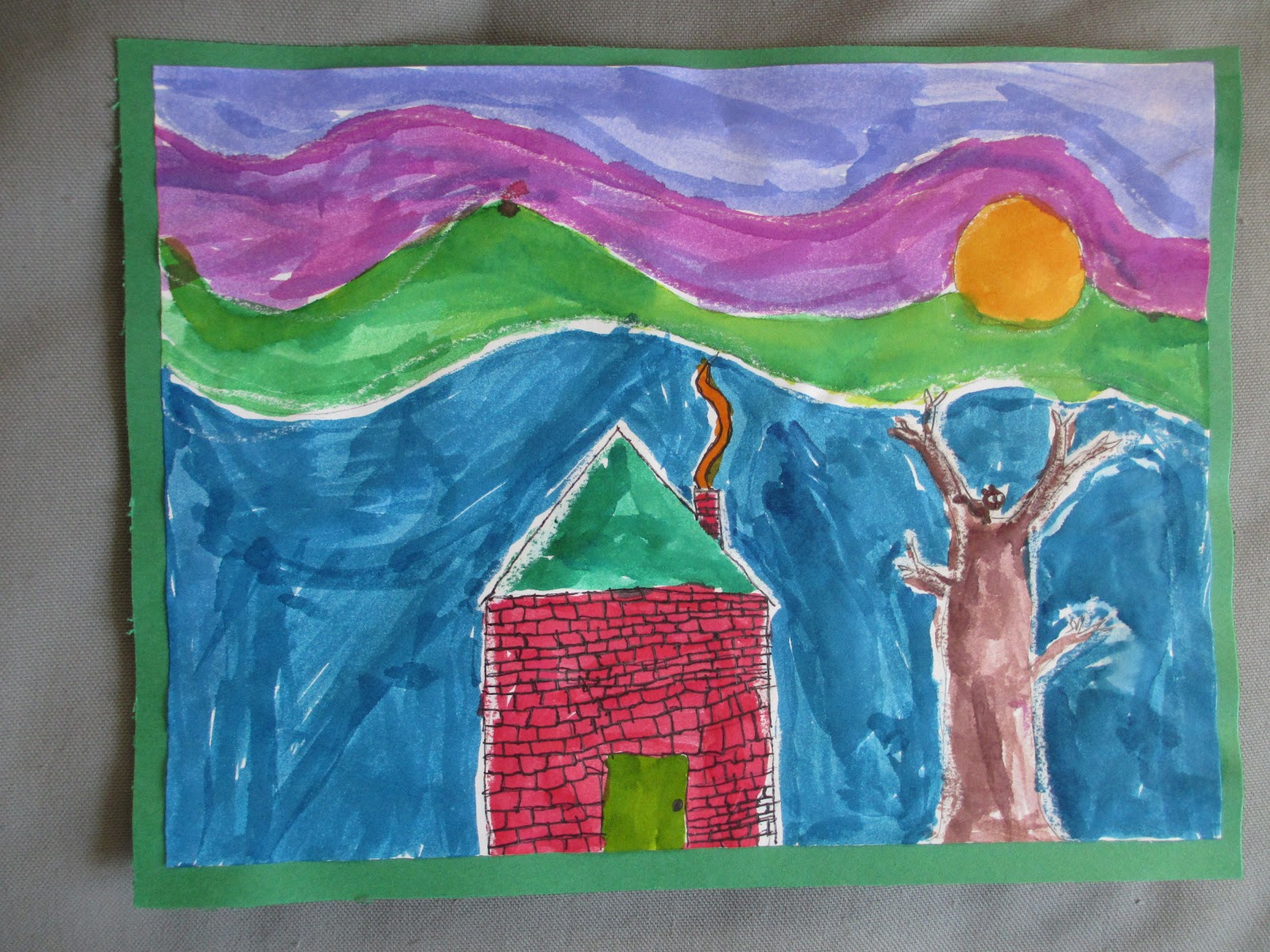 Parker Art: 4/5s Learn from Ted Harrison