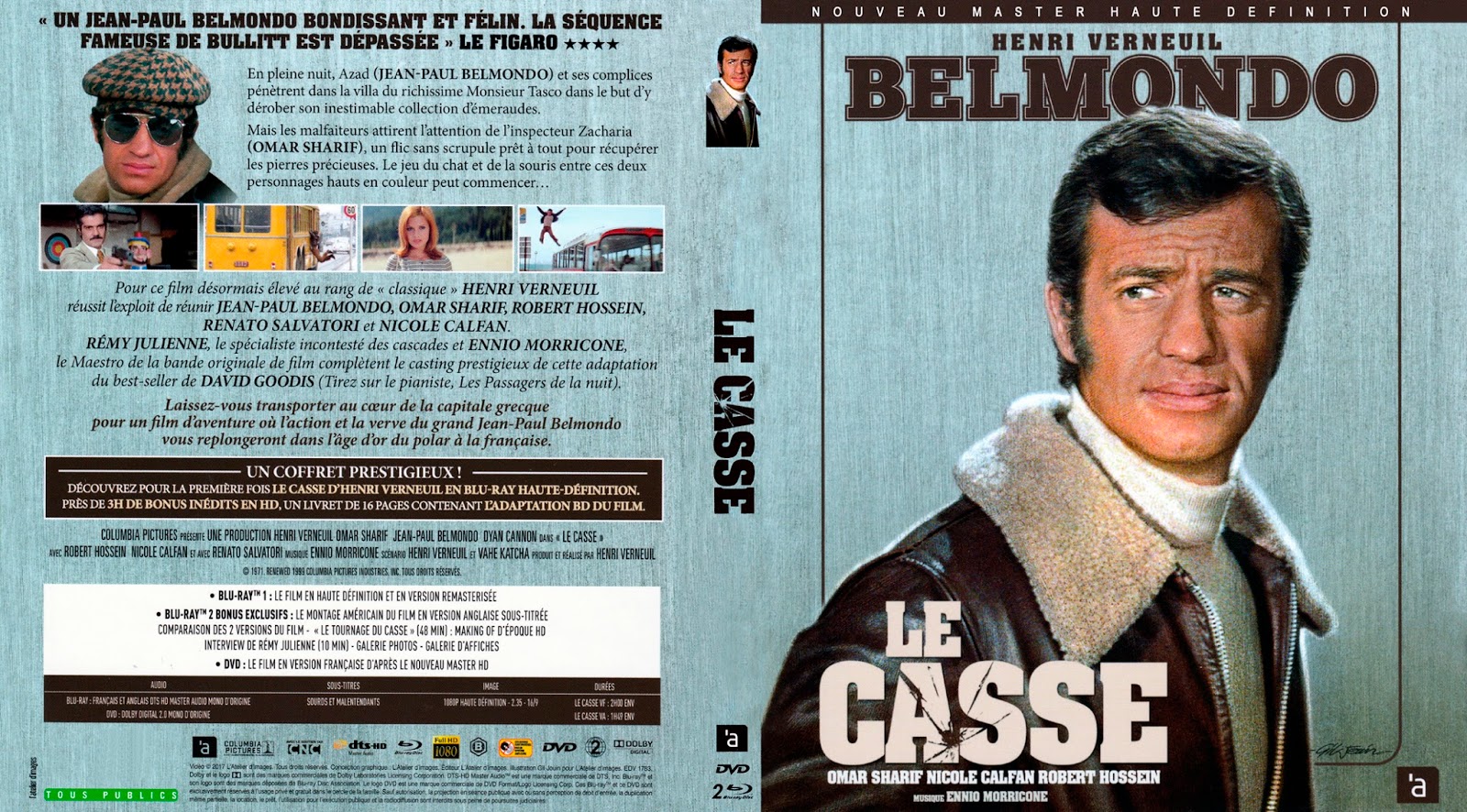 BLU-RAY JAQUETTES BLU-RAY: Le casse