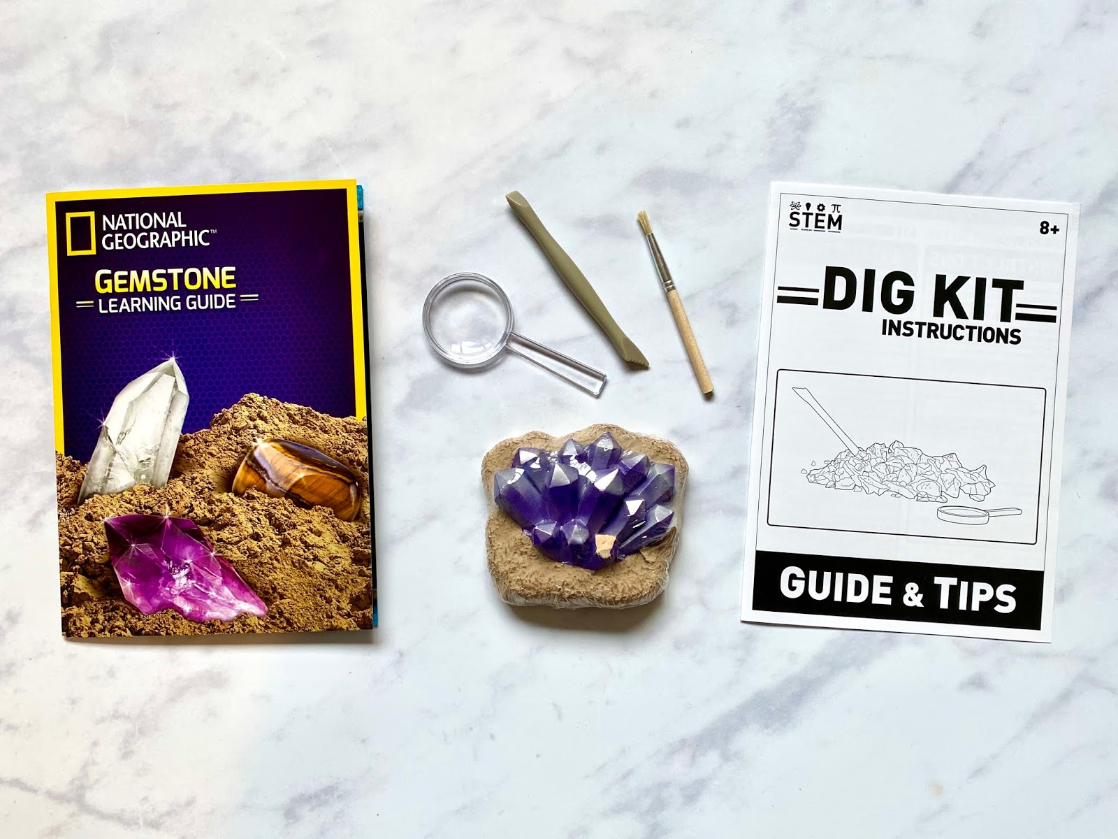 Review: Bandai's National Geographic STEM learning: Dig Kits and ...