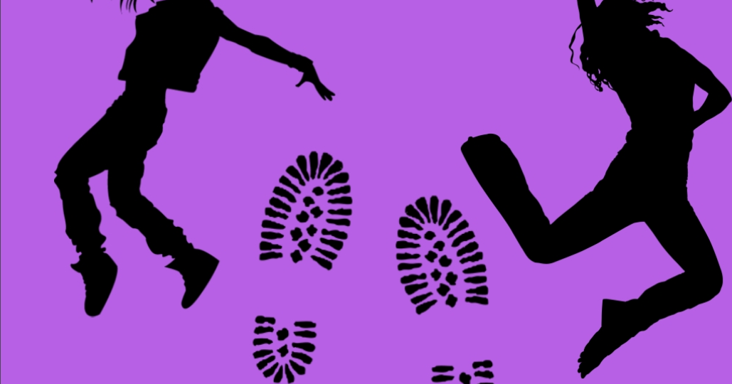 Female Step Team Silhouette