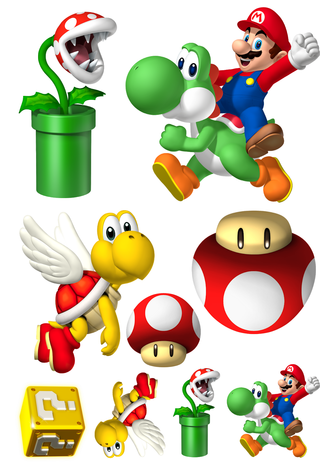 4UNICO TEMATICAS: MARIO BROS