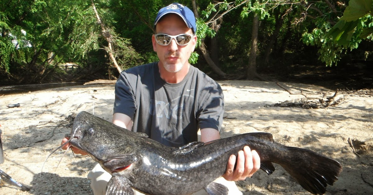 North Carolina River Fishing and Canoeing with Mack: One Beautiful Catfish!
