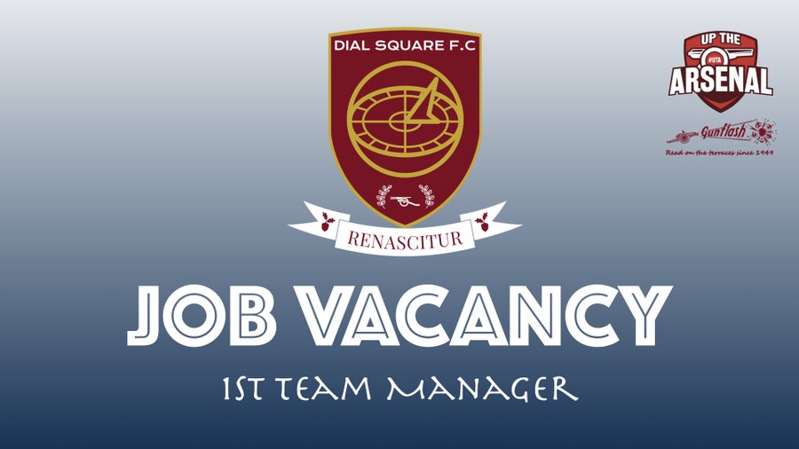 The Cold End: DIAL SQUARE FC ON THE HUNT FOR A NEW BOSS