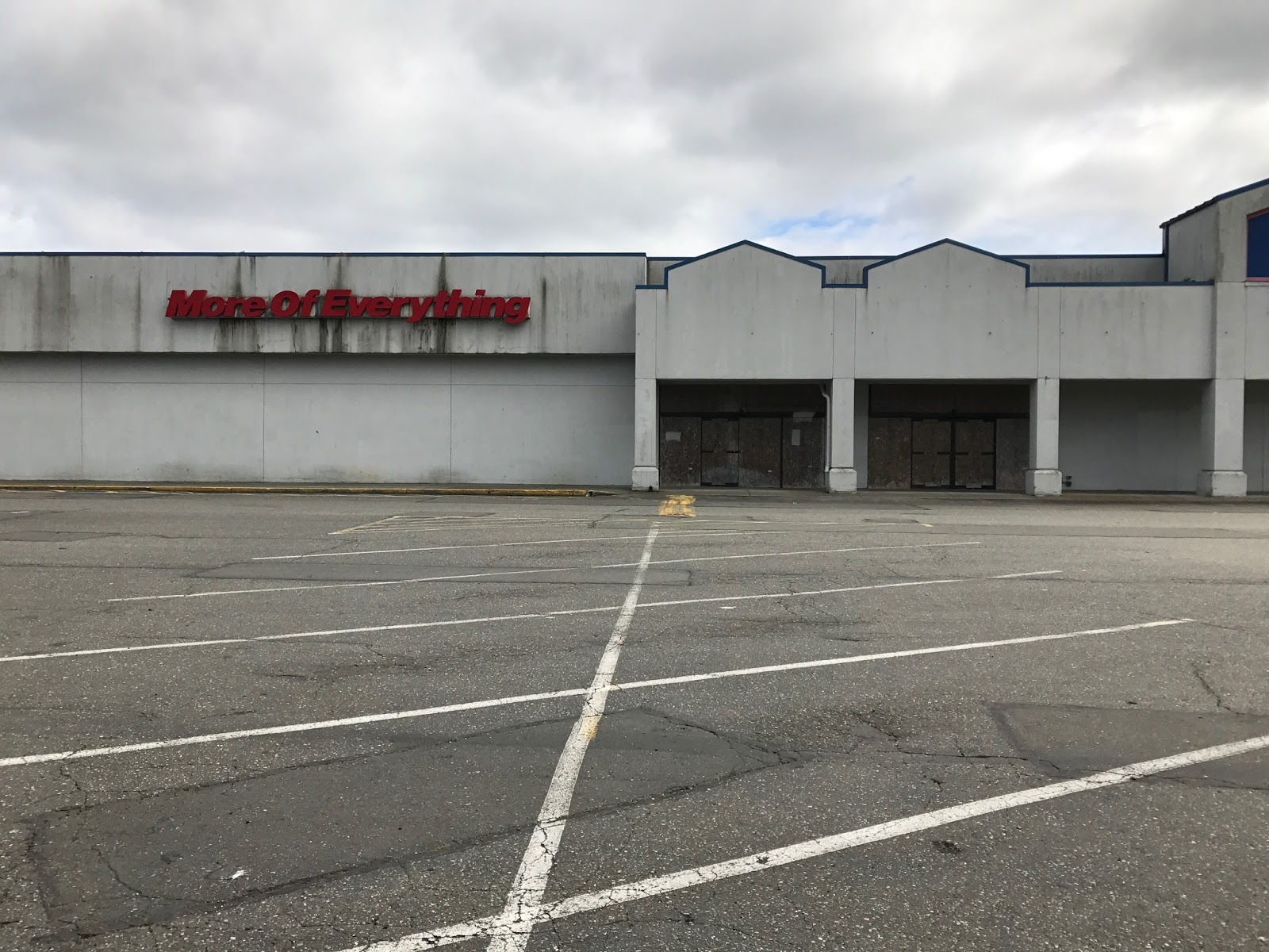 This Life in Ruins: strip mall empty come back never.
