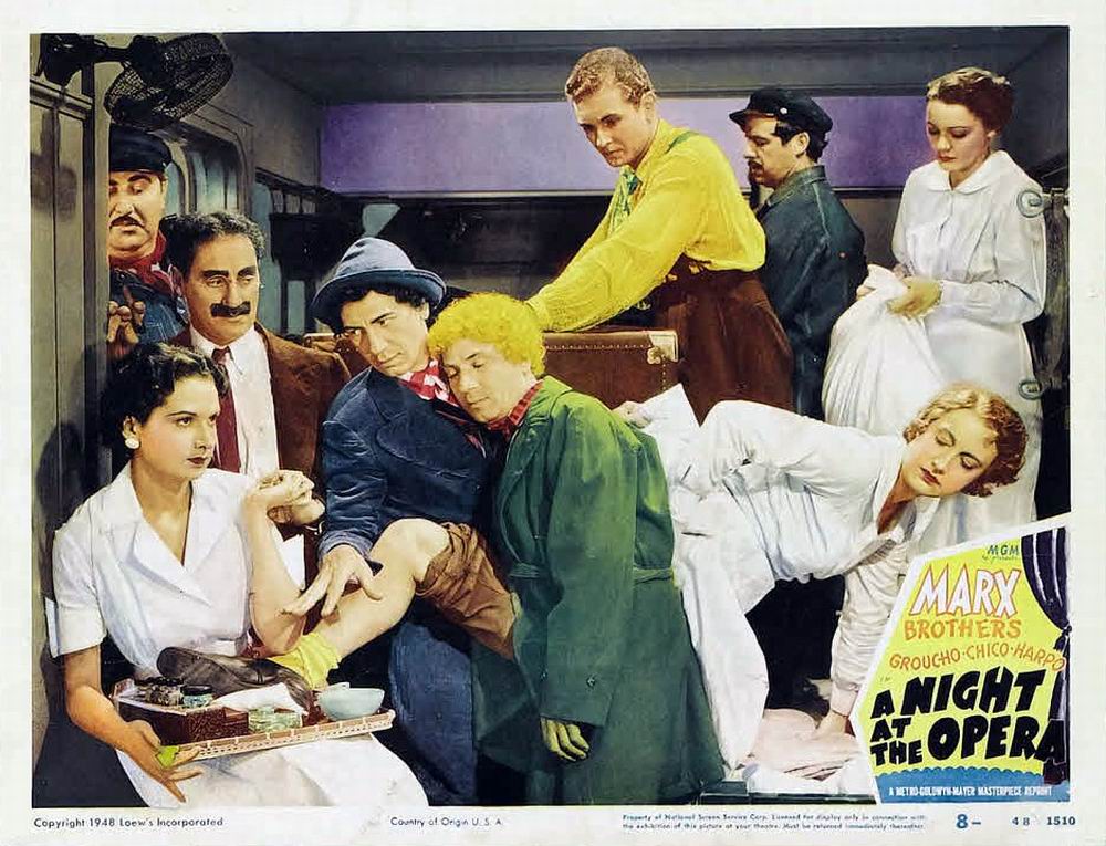 100 Years of Cinema Lobby Cards: A Night at the Opera (1935)