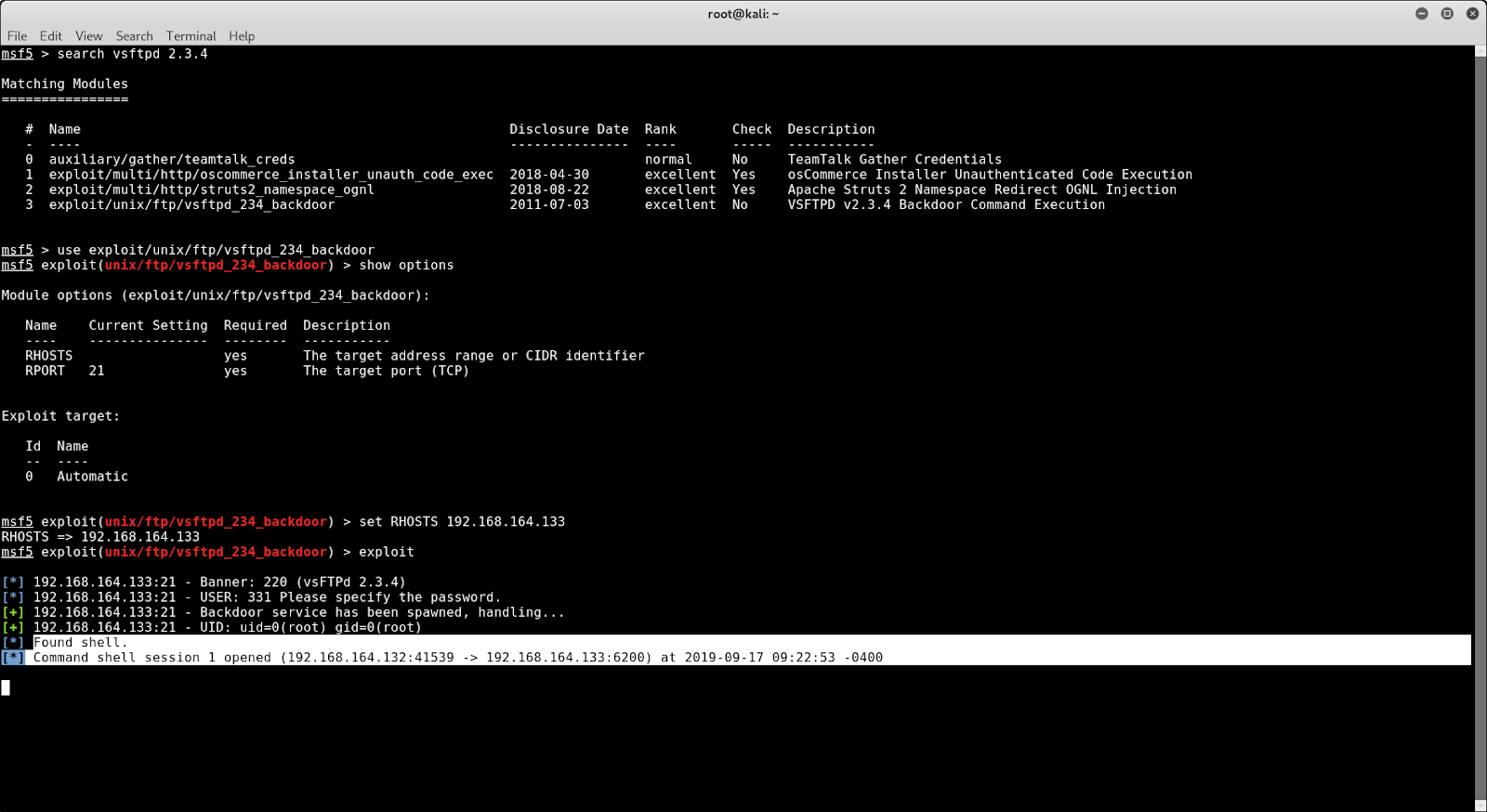 Scanning And Enumeration, Introduction To Metasploit Framework.