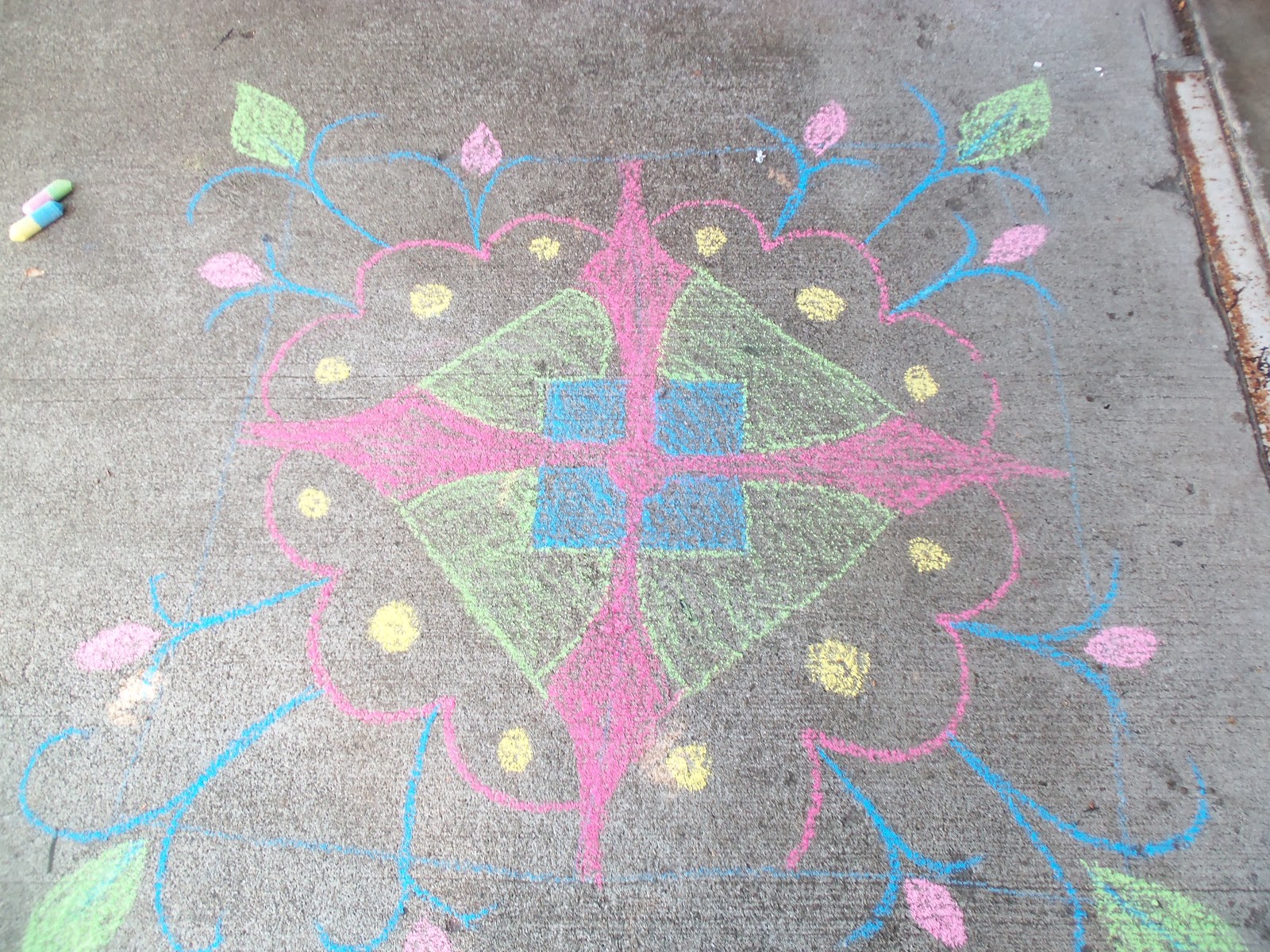 Around the World in 52 weeks: Rangoli and a Field Trip